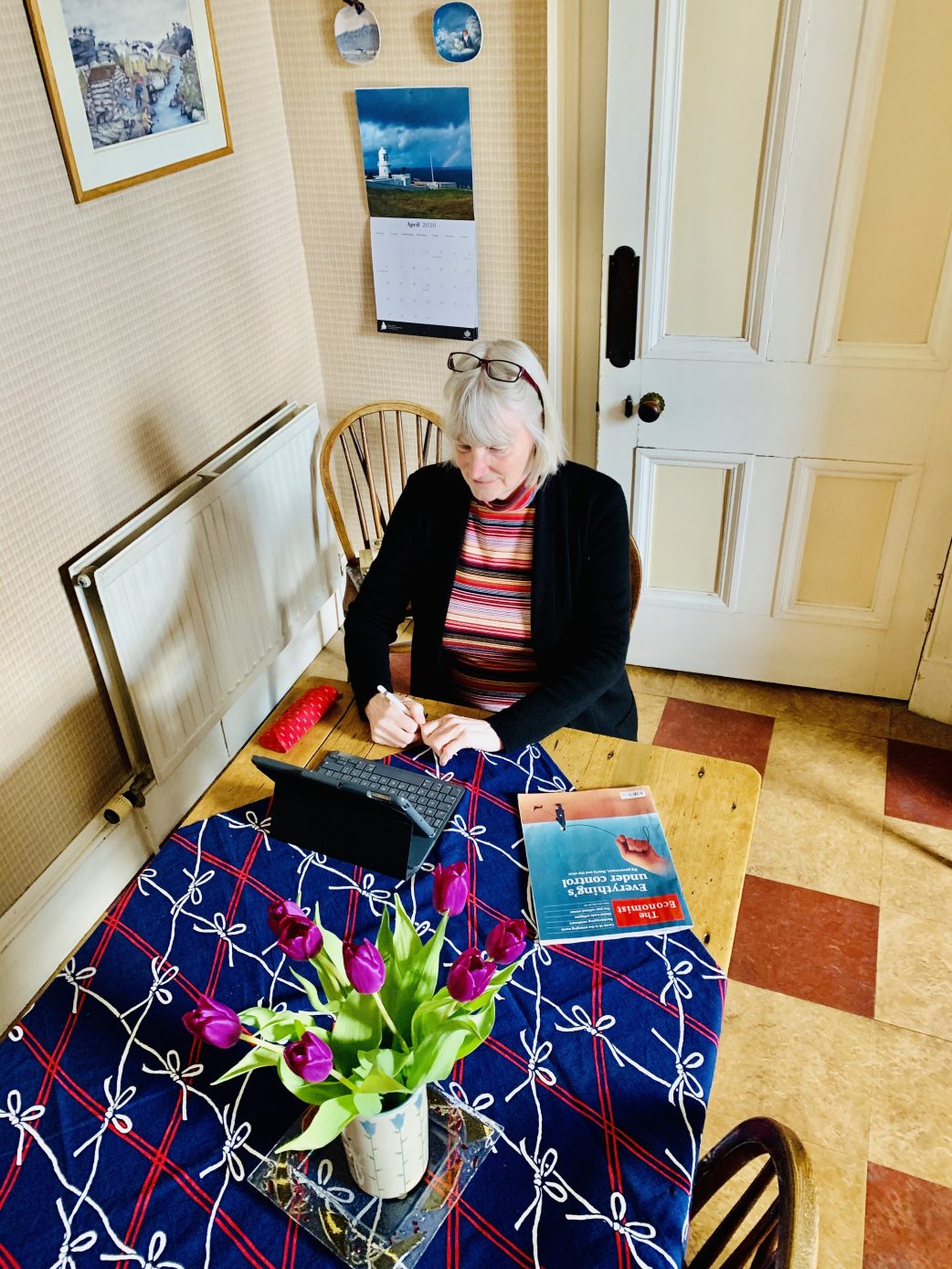 Spring in Edinburgh, Covid-19 and ECS Scotland